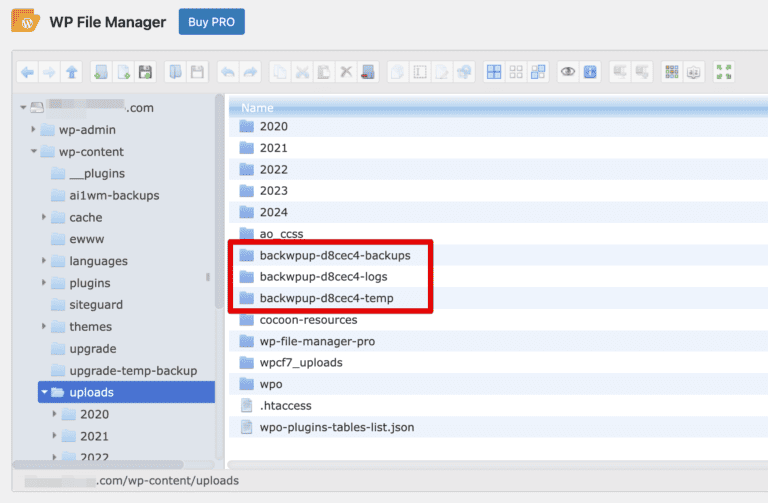 WordPress│FTPを使わずにBackWPupのバックアップを削除する方法 | WAZA │ WordPress・SWELL専門の技術サイト